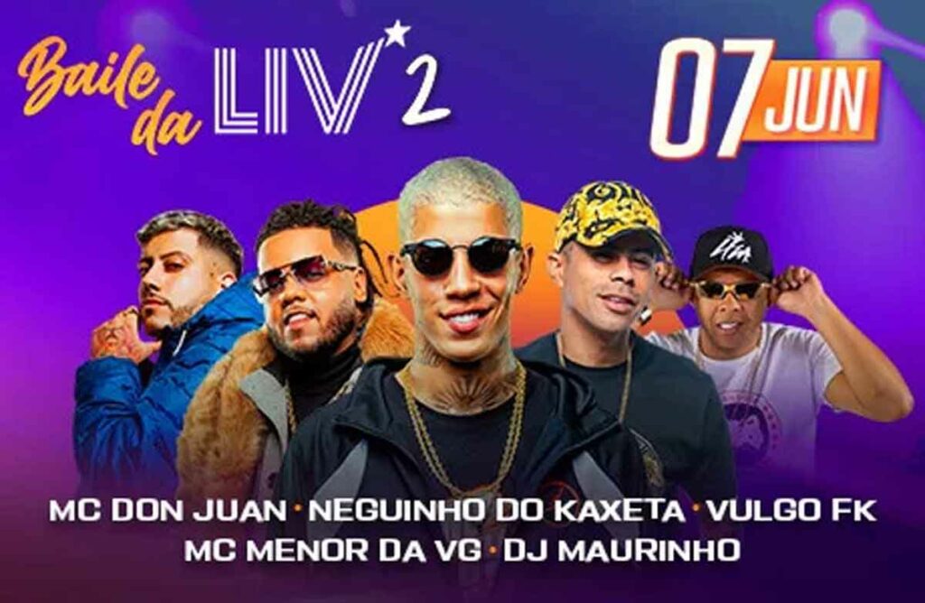 Programação e ingressos para o Baile da LIV 2 em São Caetano do Sul ...