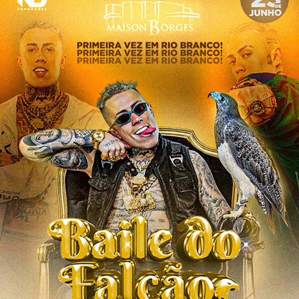 23 de junho: Mc Daniel em Rio Branco - Ache Festas