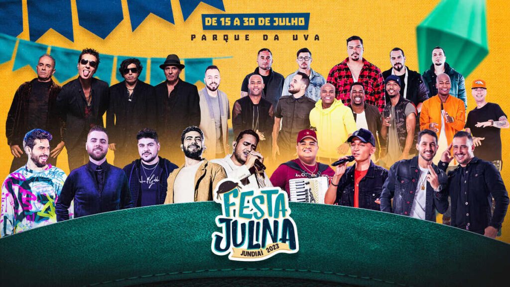 Programação completa da Festa Julina de Jundiaí 2023 - Ache Festas