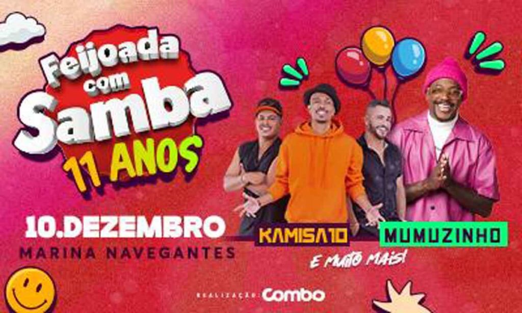 Programação e ingressos para a Feijoada com Samba 2023 em Porto Alegre ...